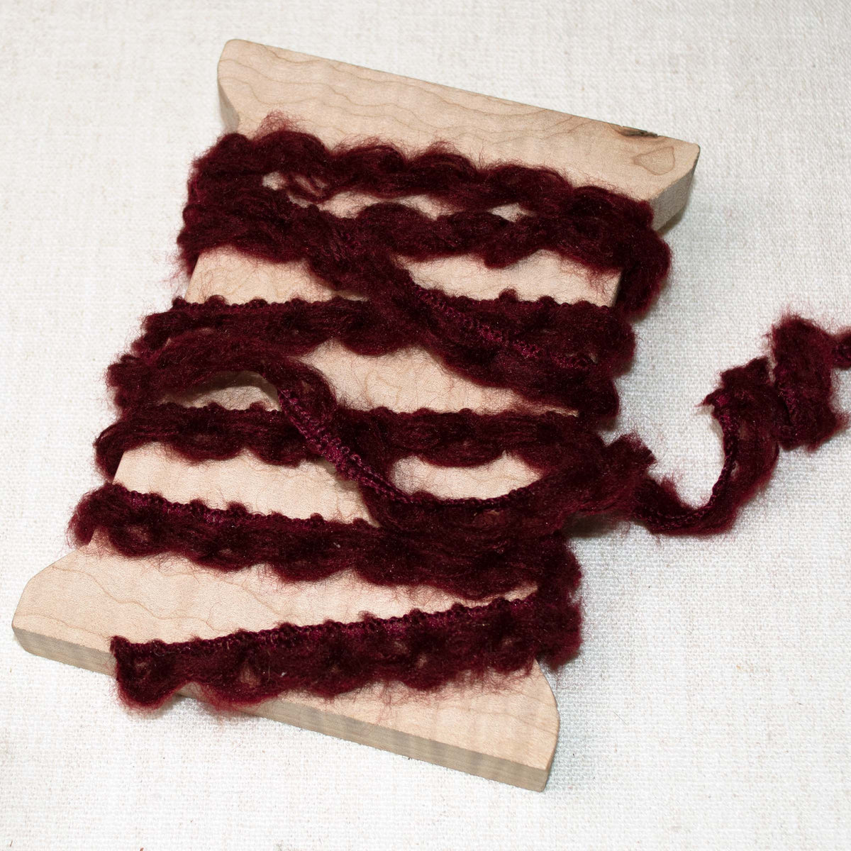 Mohair Warm & Fuzzy Trim in Sangria – Embellish Trims