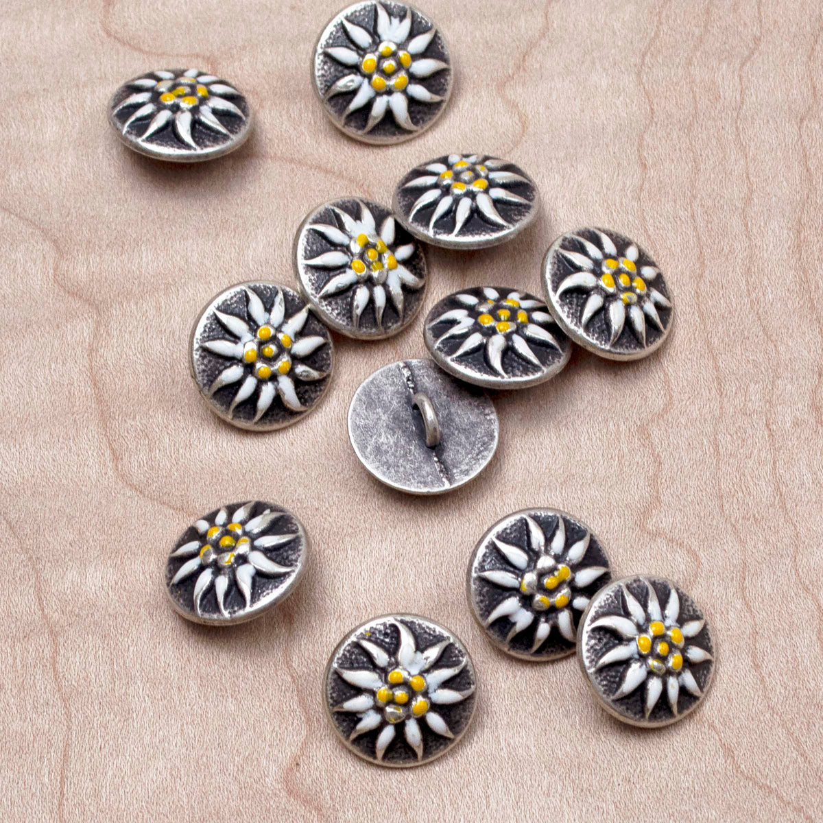 Aster Enamel Button – Embellish Trims