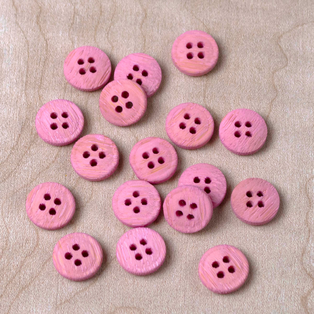 Bamboo Button in Guava